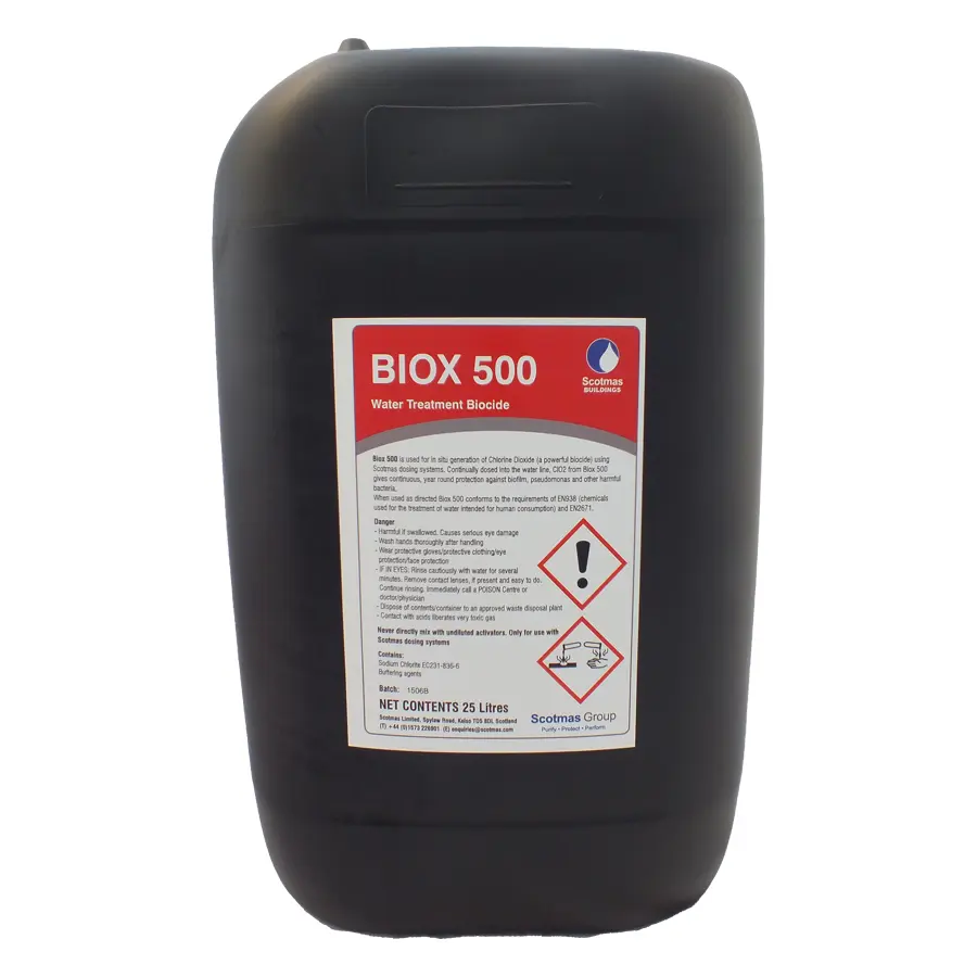 Biox | Chlorine Dioxide Precursor | Scotmas